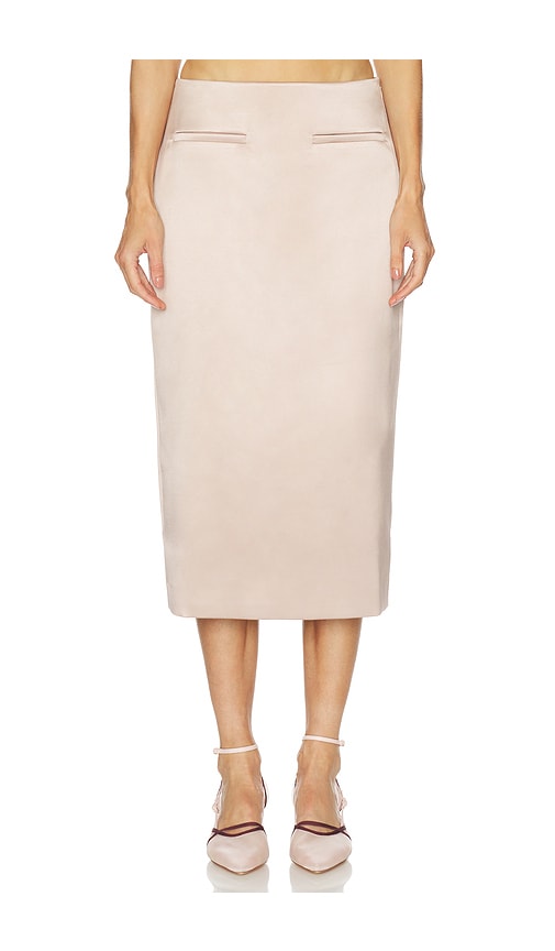 L'ACADEMIE L'Academie Yuli Midi Skirt